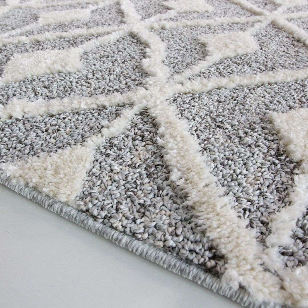 Scandi Grey Cream Rug - Ashbee | Living Room Rugs | Kukoon Rugs Online