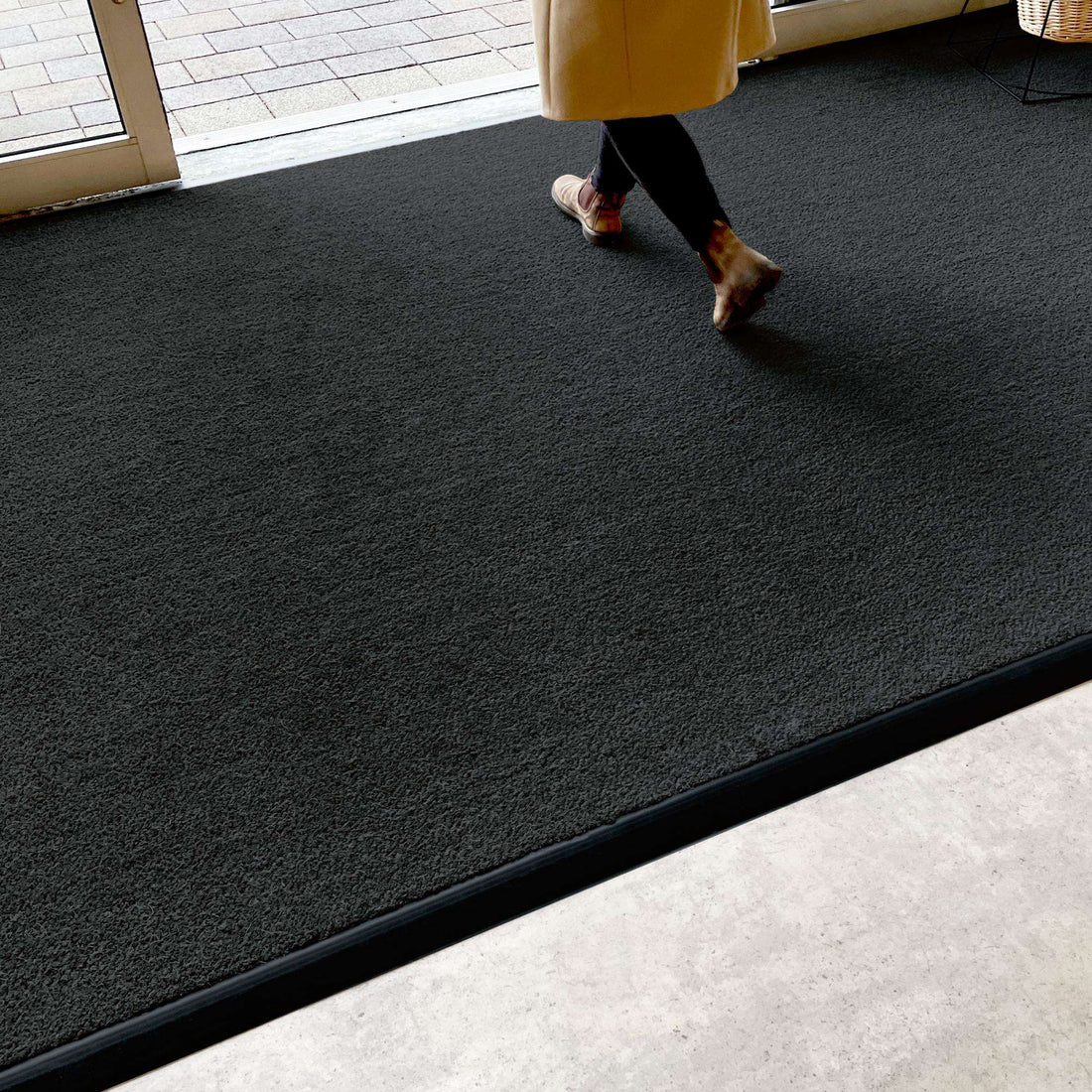 Thick Tough Durable Grey Coir Matting - Cut to Measure | Living Room ...