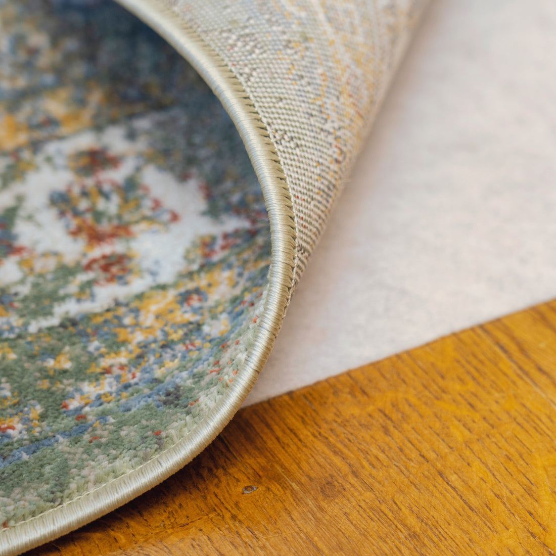 Sage Green Classical Rug - Basila | Living Room Rugs | Kukoon Rugs Online