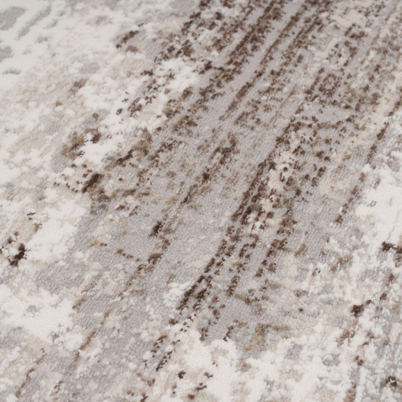 Soft Beige Modern Distressed Rug - Zoya | Living Room Rugs | Kukoon ...