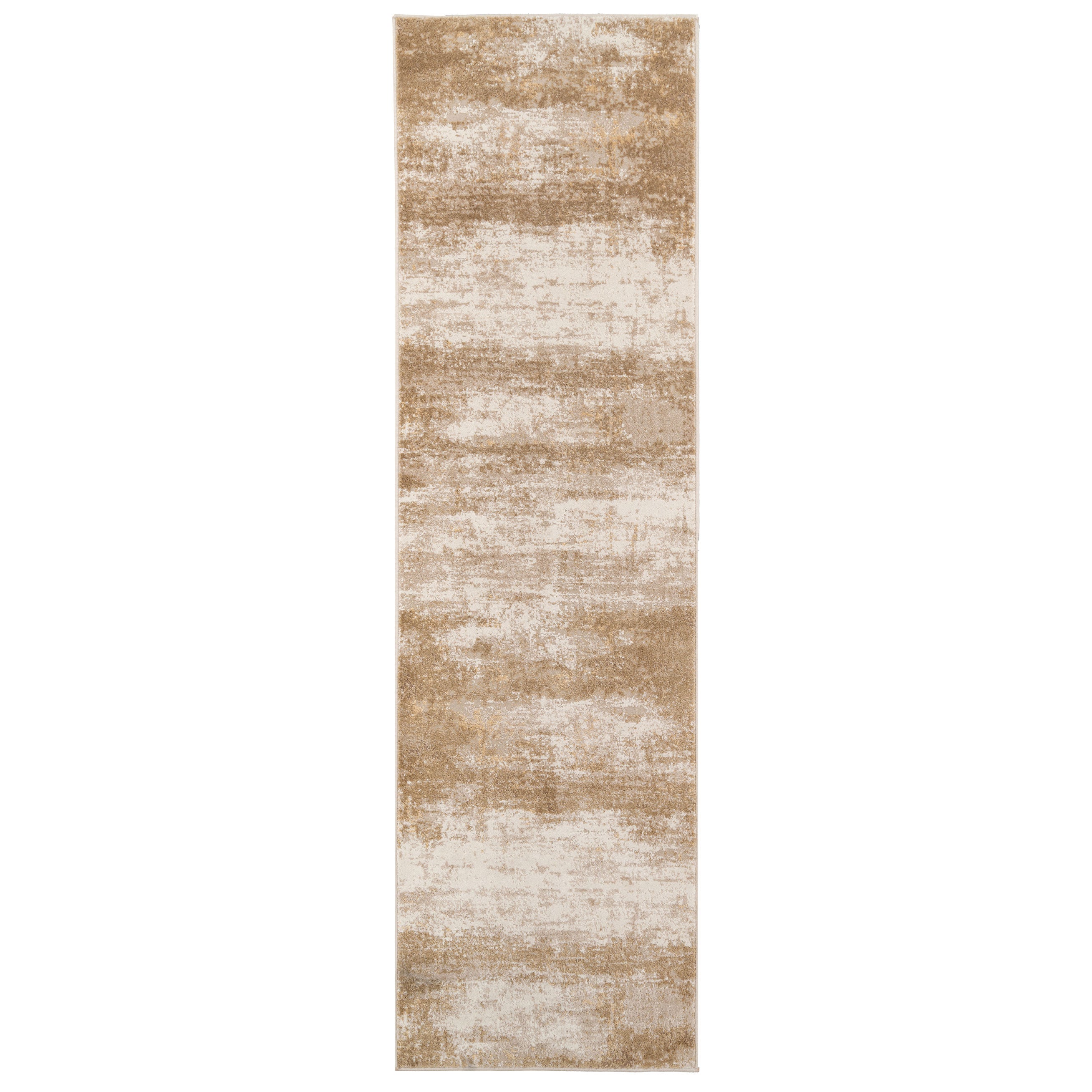 Distressed Beige Living Room Area Rug | Runner Rugs | Kukoon Rugs Online