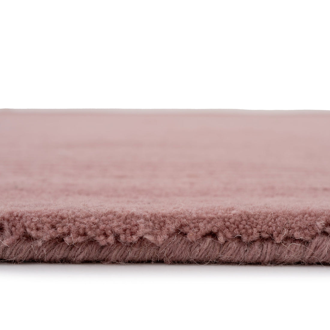 Blush Bordered Wool Rug - Olann Blush | Living Room Rugs | Kukoon Rugs ...