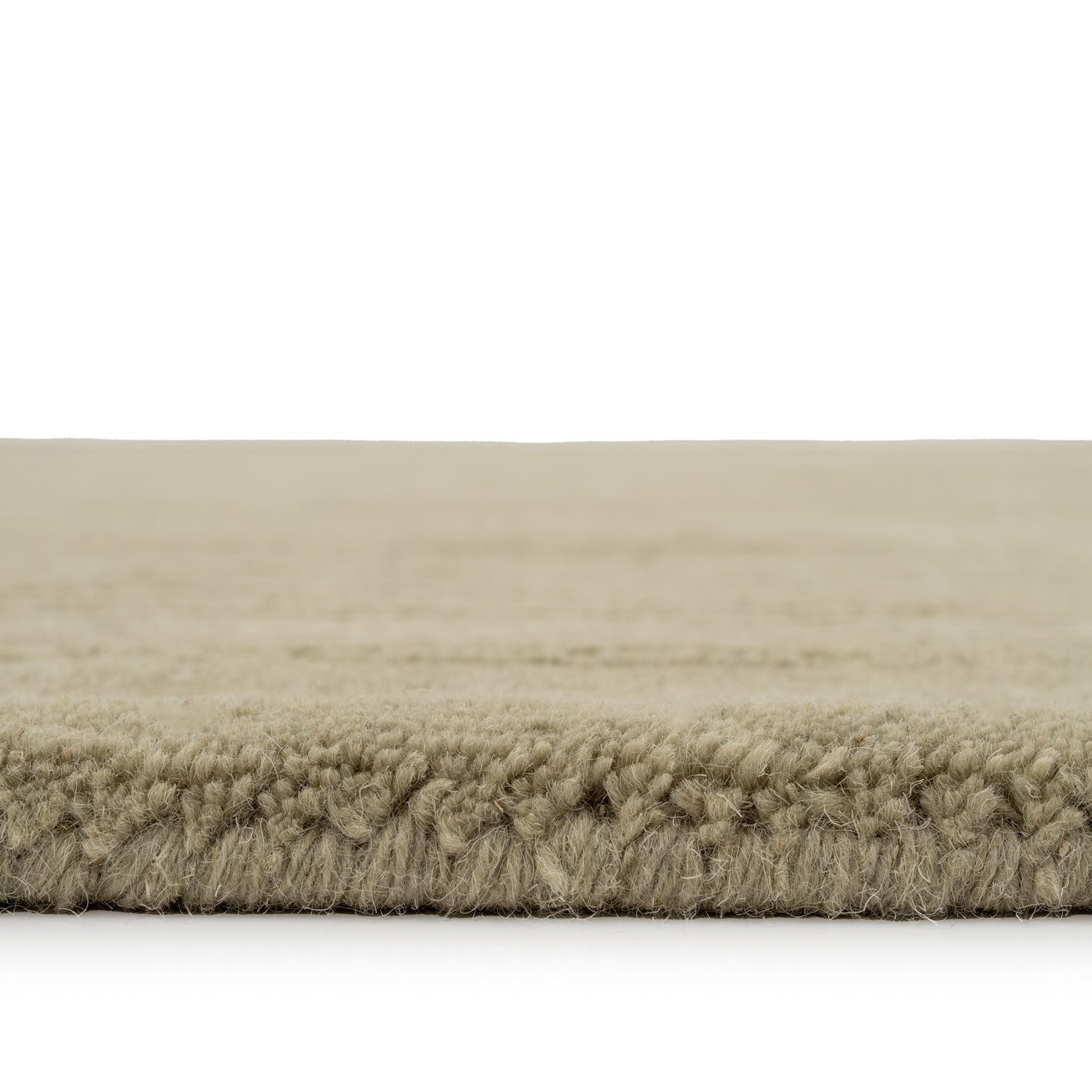 Green Bordered Wool Rug - Olann Green | Living Room Rugs | Kukoon Rugs ...