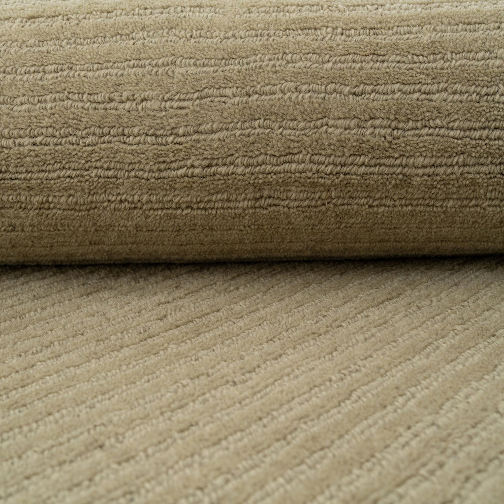 Green Bordered Wool Rug - Olann Green | Living Room Rugs | Kukoon Rugs ...