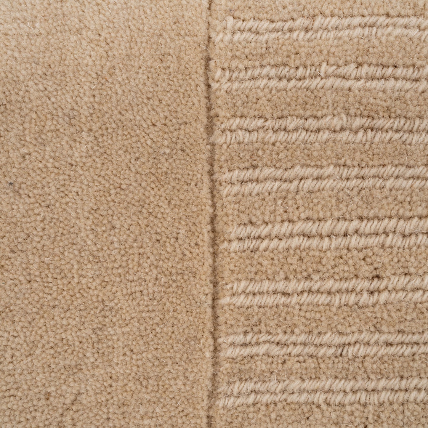 Neutral Bordered Wool Rug - Olann Neutral | Living Room Rugs | Kukoon ...