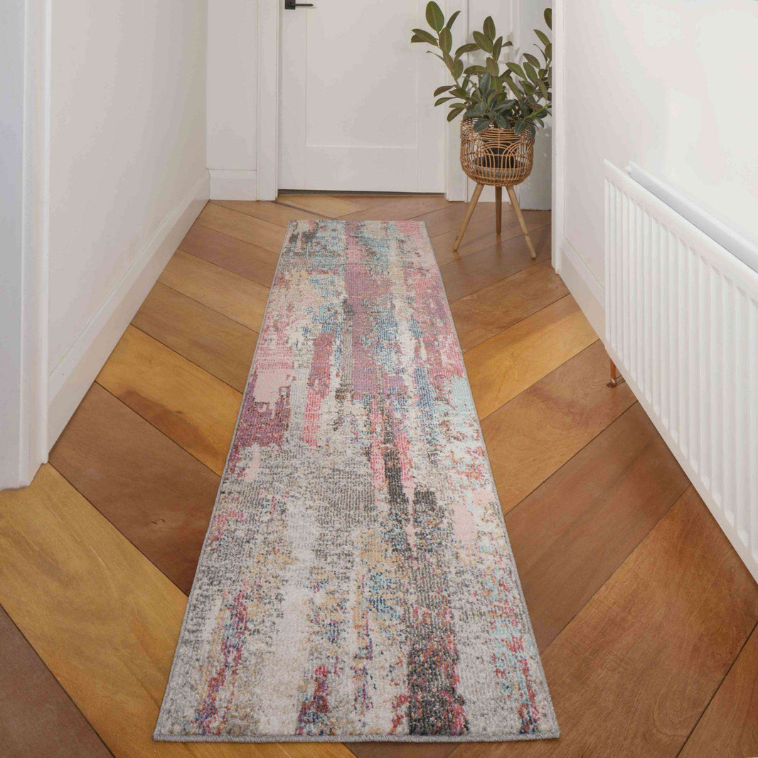 Soft Moroccan Colourful Living Room Area Rug - Atkin | Living Room Rugs ...