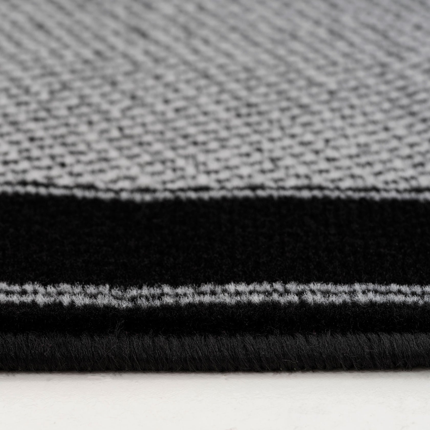 Black Border Stair Carpet Runner - Cut to Measure | Stair Runner Carpet ...