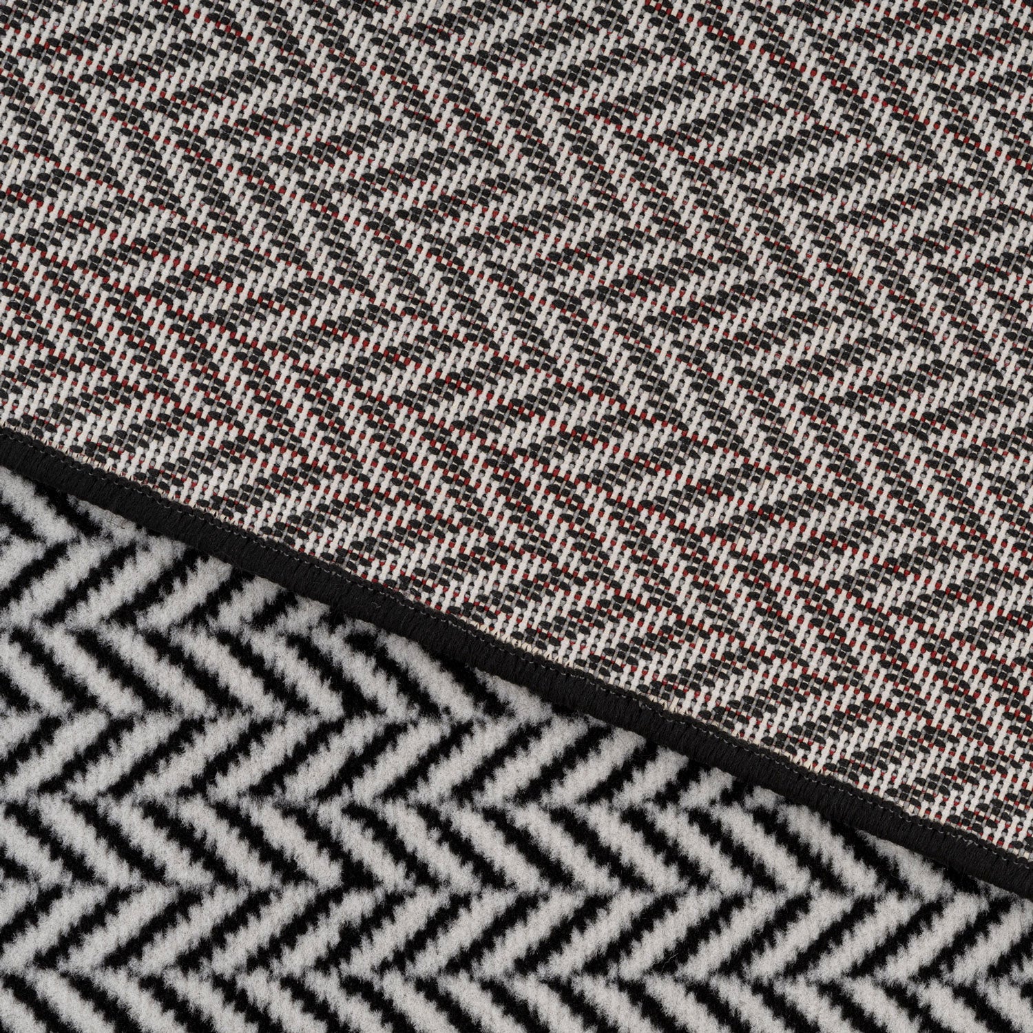 Black Chevron Stair Carpet Runner - Cut to Measure | Stair Runner ...