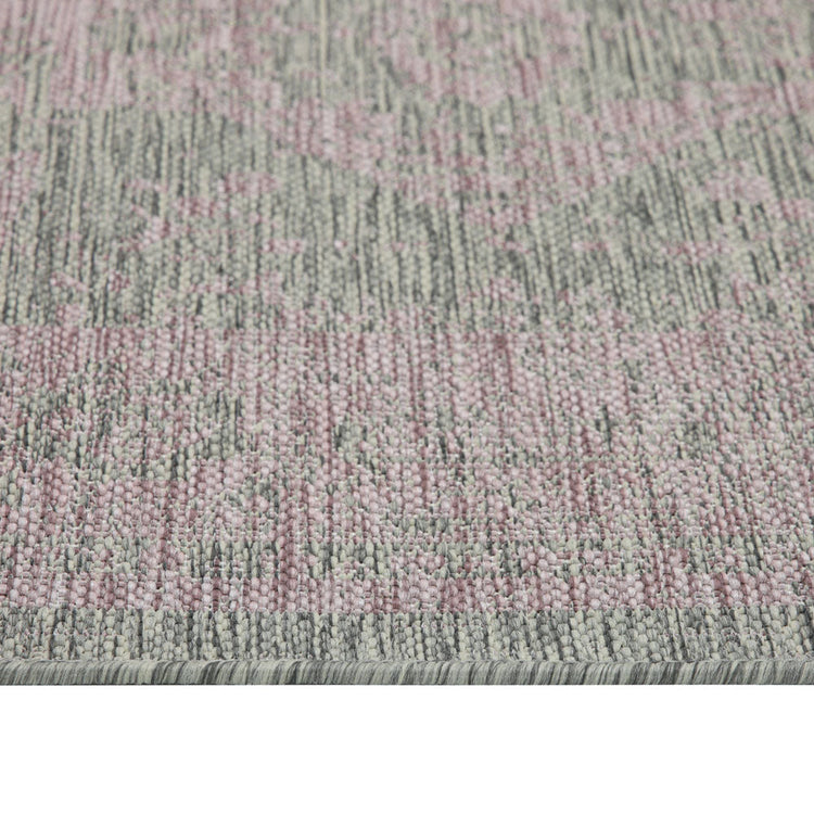 Vintage Pink Grey Area Rug - Soutil | Living Room Rugs | Kukoon Rugs Online