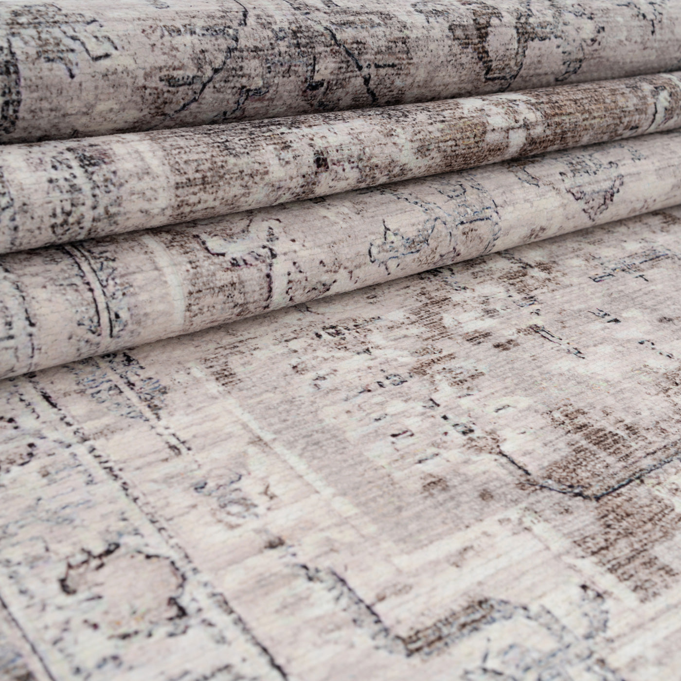 Soft Washable Vintage Greige Rug - Elsie | Living Room Rugs | Kukoon ...