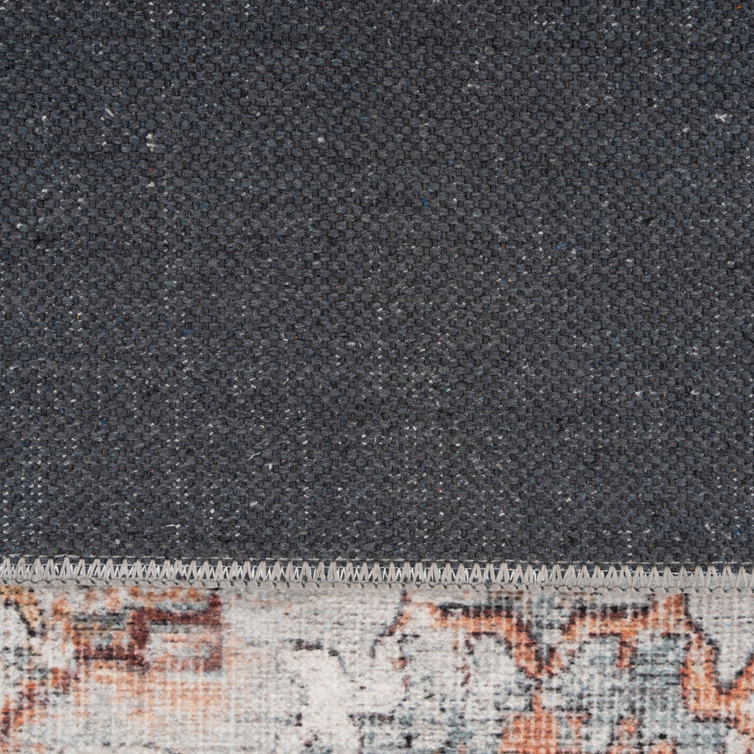 Washable Blue Vintage Rug - Serene | Living Room Rugs | Kukoon Rugs Online