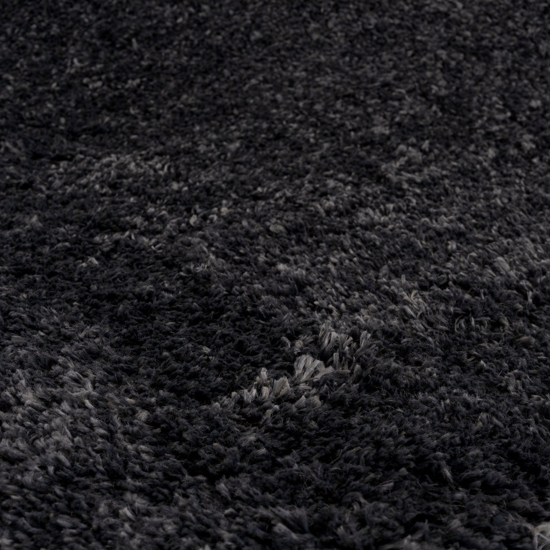Super Soft Luxury Charcoal Shaggy Rug | Living Room Rugs | Kukoon Rugs ...