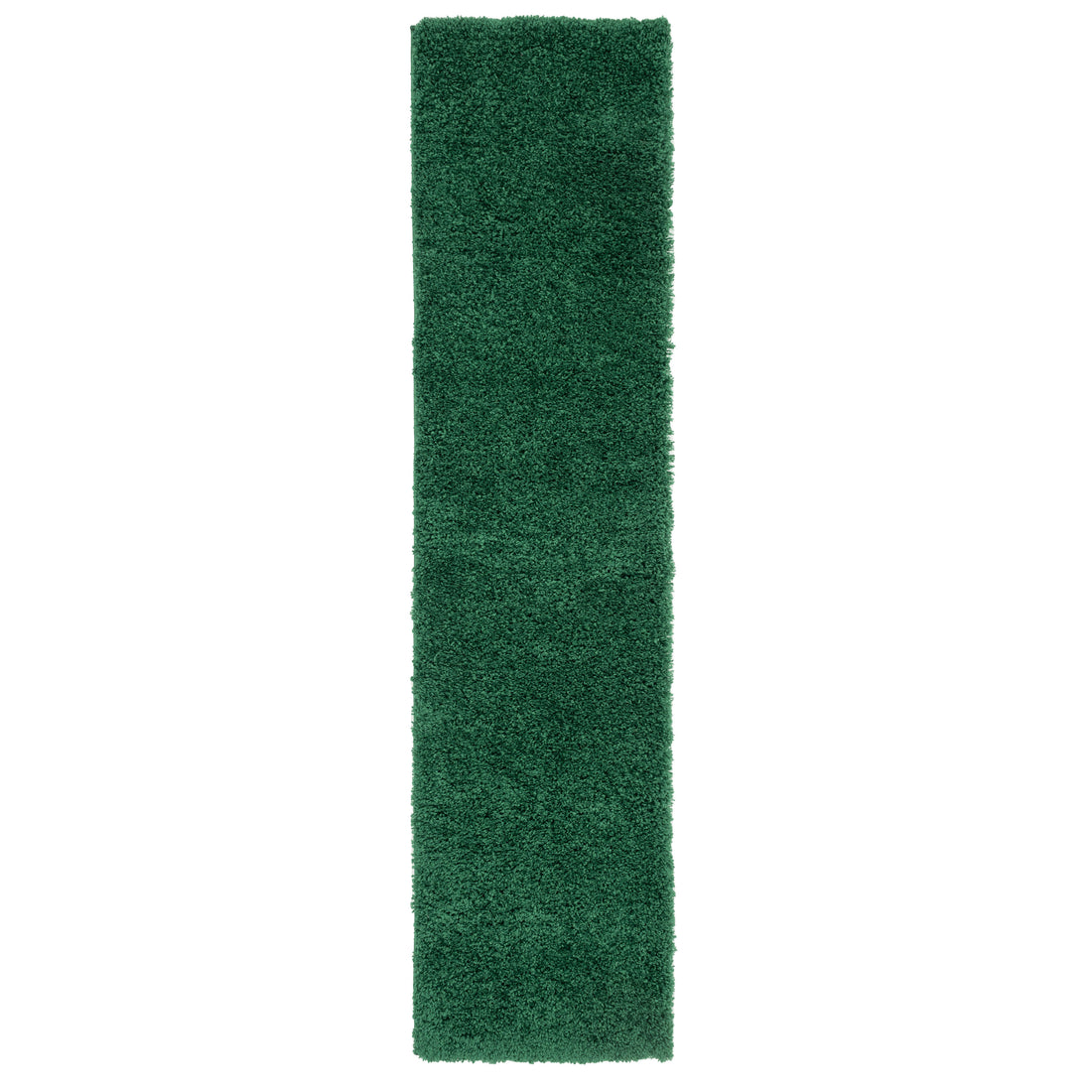 Soft Everyday Dark Green Shaggy Rug | Living Room Rugs | Kukoon Rugs Online