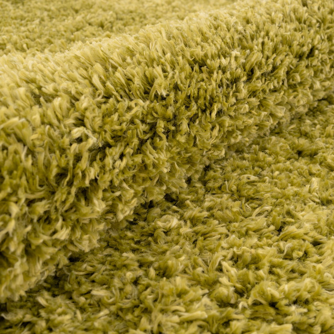 Super Soft Luxury Moss Green Shaggy Rug - Aspen | Living Room Rugs ...