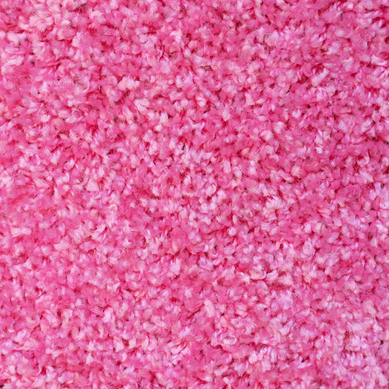 Barbie Pink Shaggy Circle Rug | Living Room Rugs | Kukoon Rugs Online