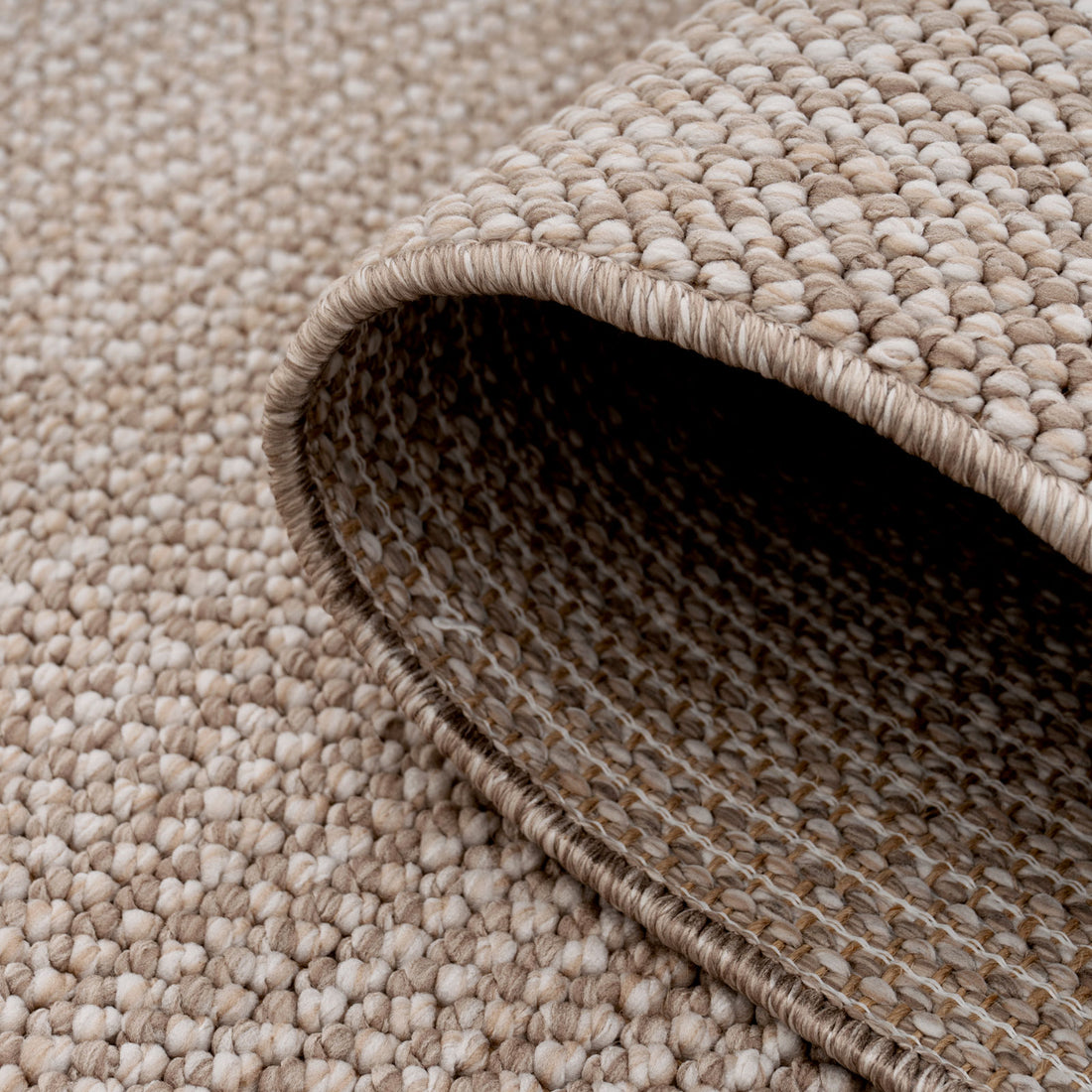 Beige Wool Style Rug - Tala | Living Room Rugs | Kukoon Rugs Online