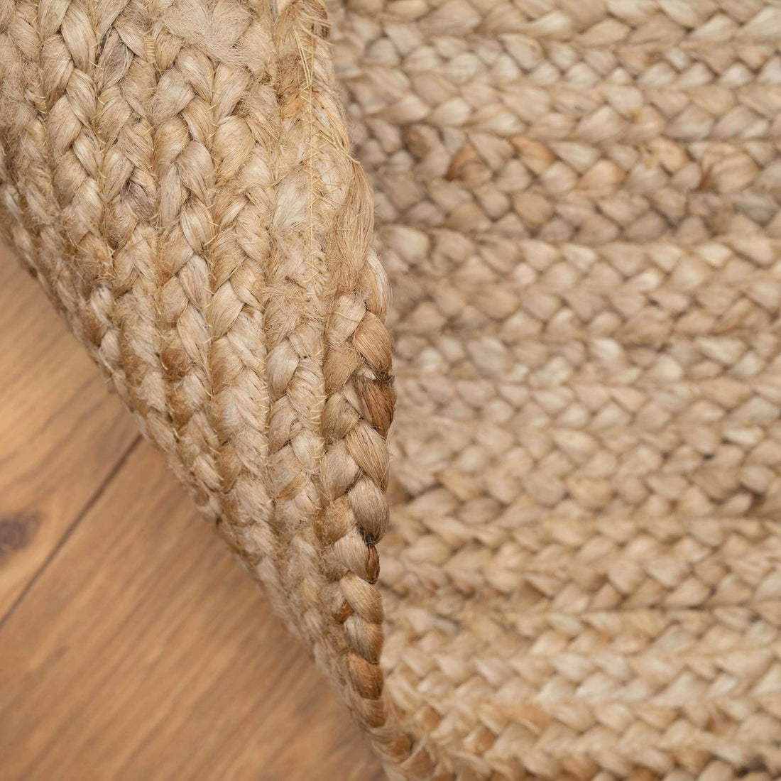 Rustic Jute Round Natural Circle Rug | Living Room Rugs | Kukoon Rugs ...