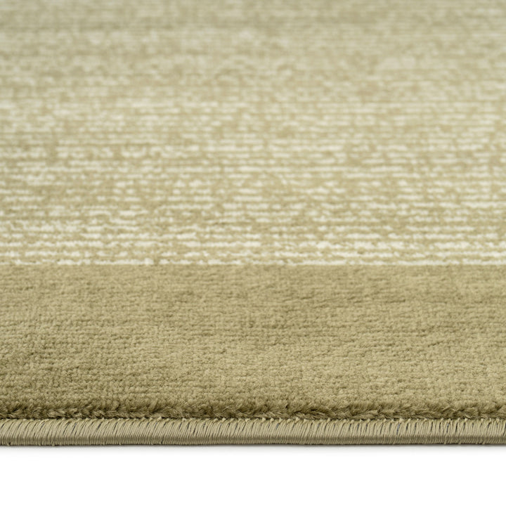 Vintage Traditional Green Floral Living Room Rug | Living Room Rugs ...