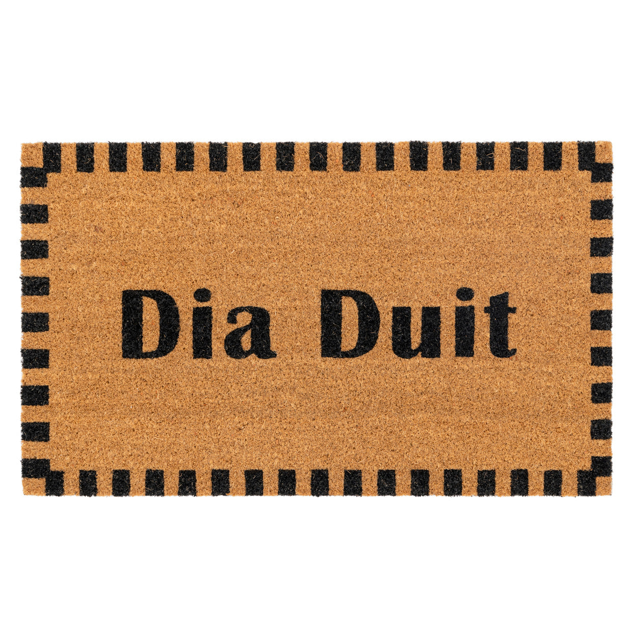 Dia Duit Coir Doormat | Kukoon Rugs Online