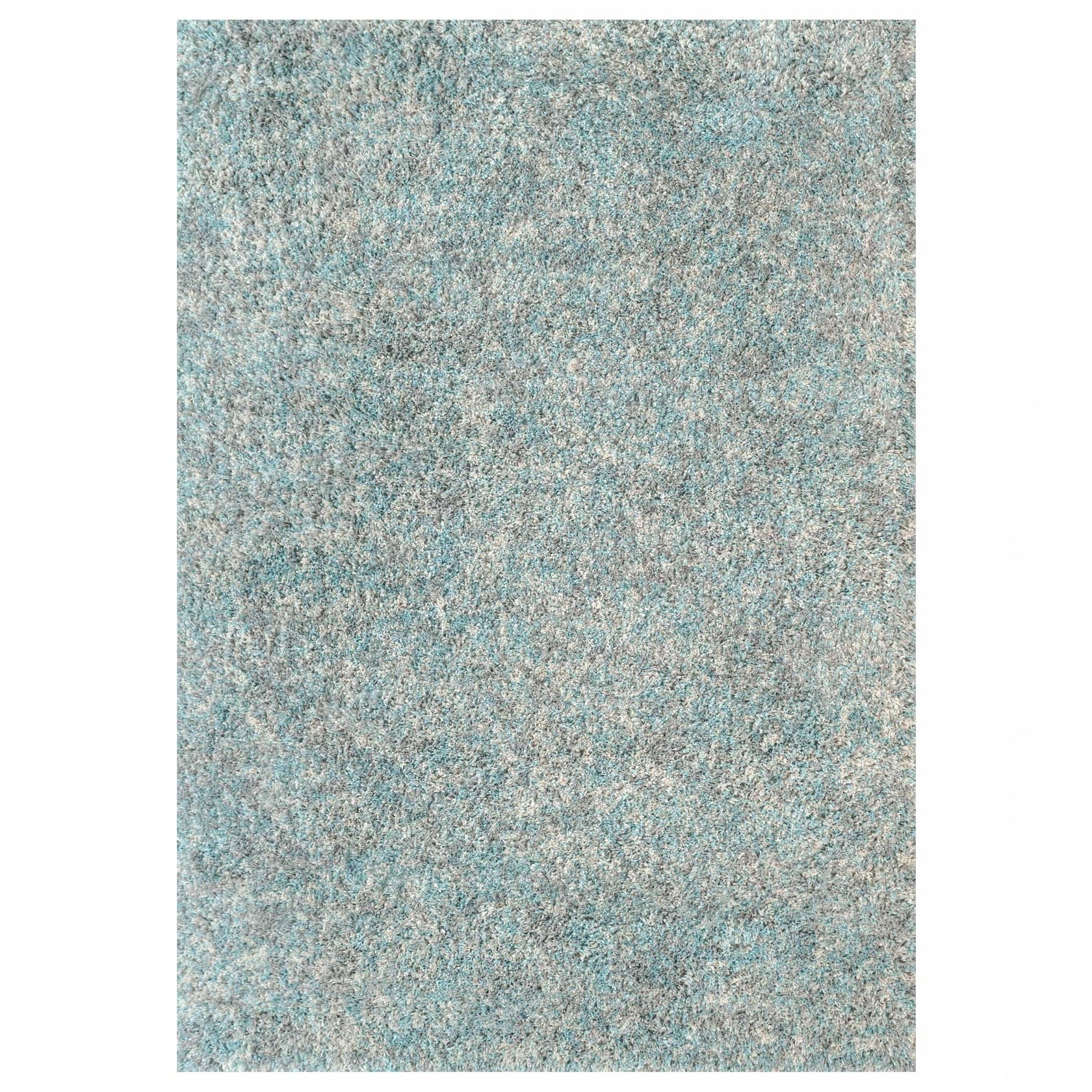 Soft Mottled Duck Egg Shaggy Area Rug - Camberley | Living Room Rugs ...