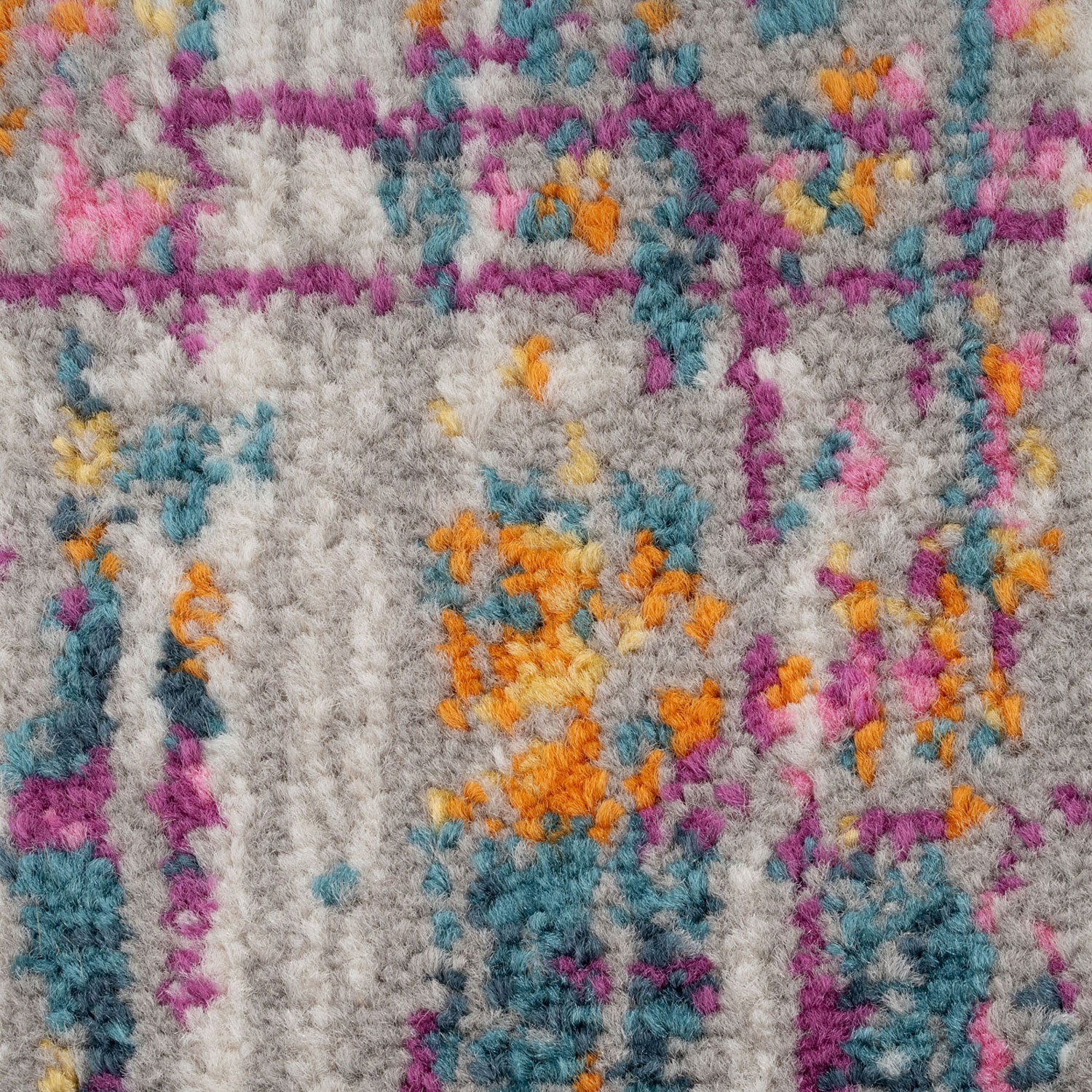 Colourful Tweed Effect Rug - Viva | Living Room Rugs | Kukoon Rugs Online