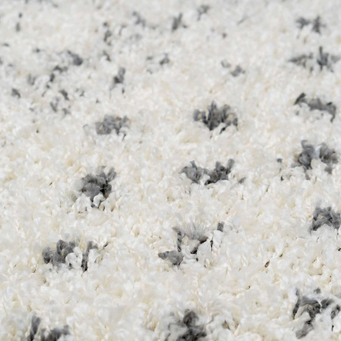 Cream Scandi Nordic Shaggy Rug | Living Room Rugs | Kukoon Rugs Online