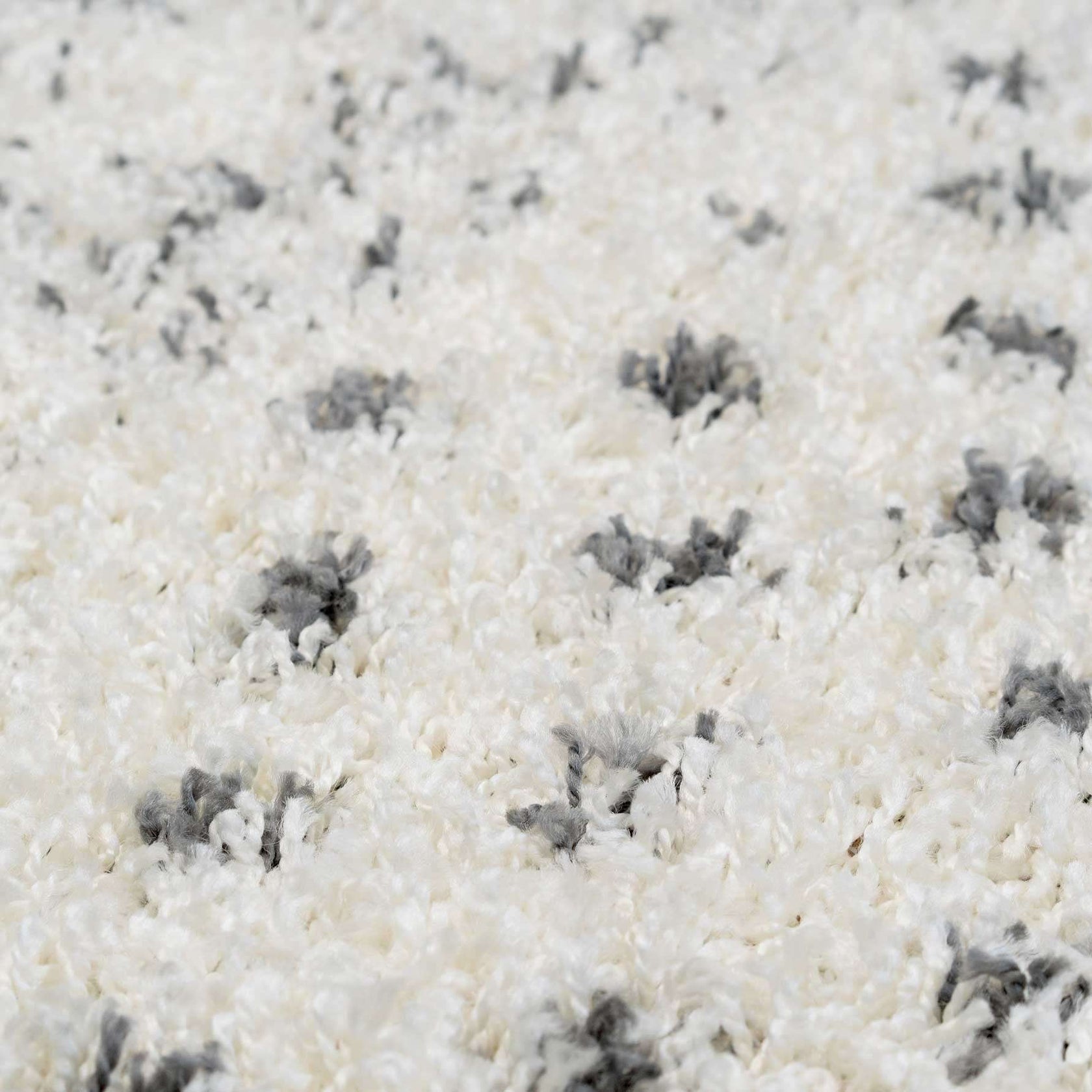 Cream Scandi Nordic Shaggy Rug | Living Room Rugs | Kukoon Rugs Online