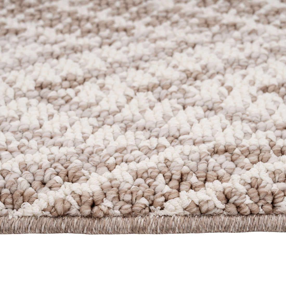 Grey Herringbone Area Rug - Noa | Living Room Rugs | Kukoon Rugs Online