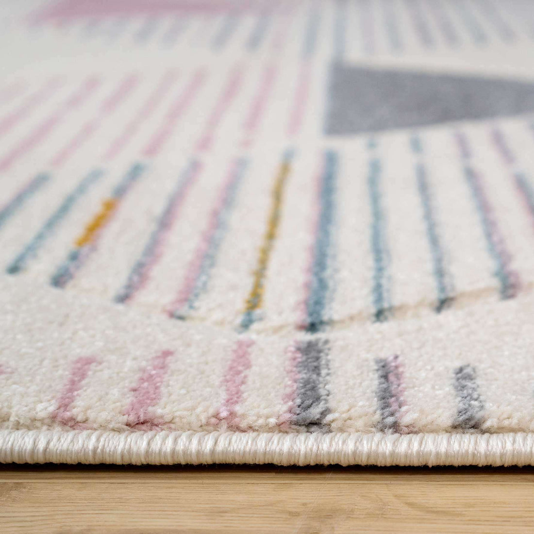 Pastel Pentagon Living Room Rug | Living Room Rugs | Kukoon Rugs Online