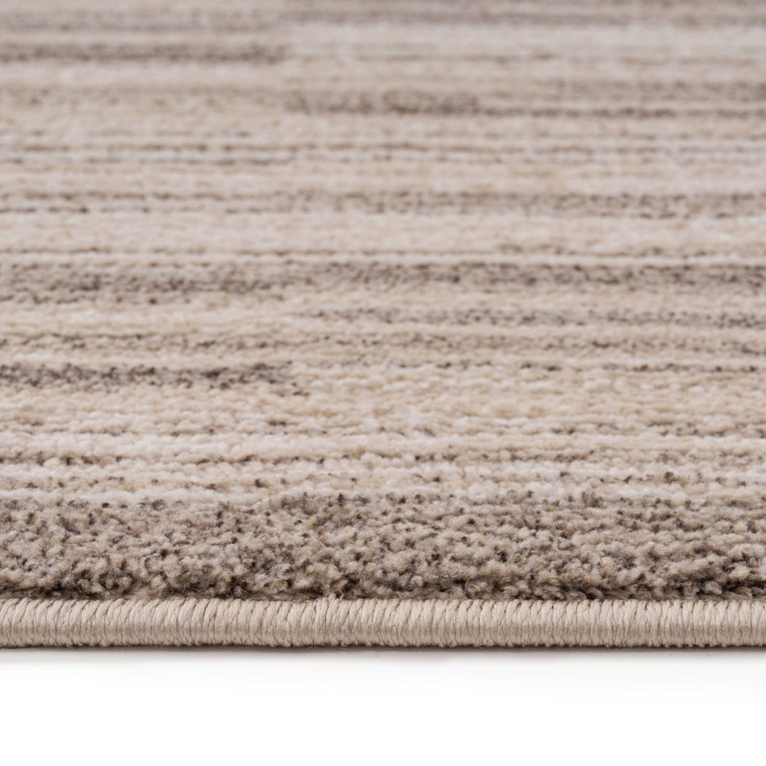 Neutral Beige Linear Stair Carpet | Stair Runner Carpet | Kukoon Rugs ...