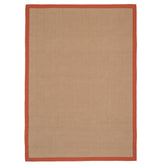 Natural Rounded Edge Jute Rug - Casper | Living Room Rugs | Kukoon Rugs ...