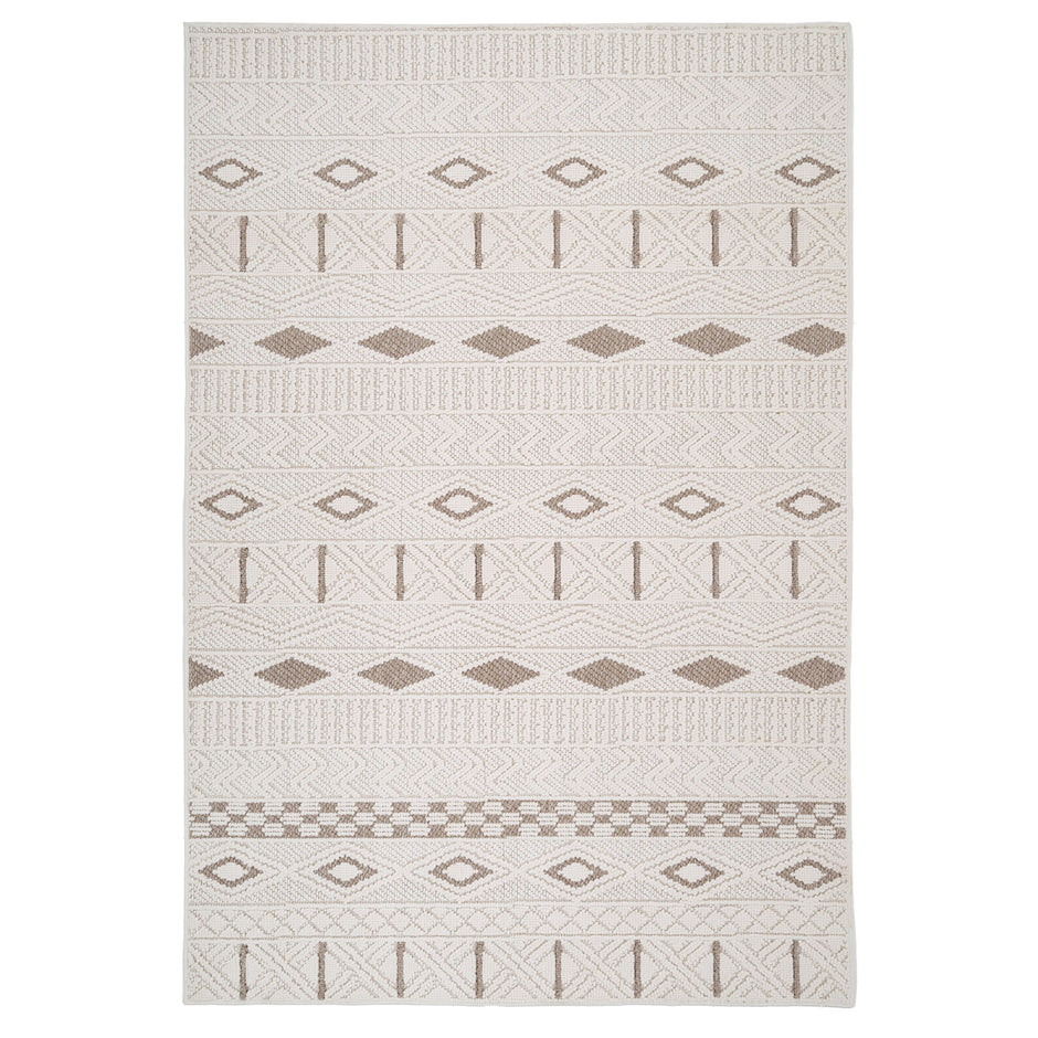 Cream Loop Pile Rug - Willow | Living Room Rugs | Kukoon Rugs Online