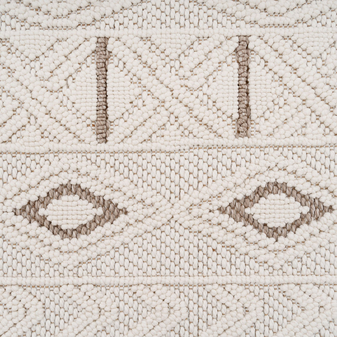 Cream Beige Boho Runner Rug - Sachi | Runner Rugs | Kukoon Rugs Online