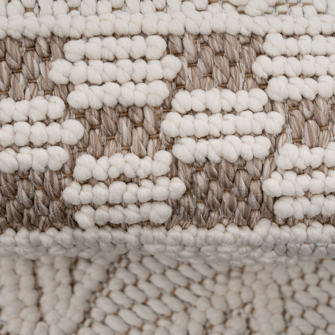 Cream Beige Boho Rug - Sachi | Living Room Rugs | Kukoon Rugs Online