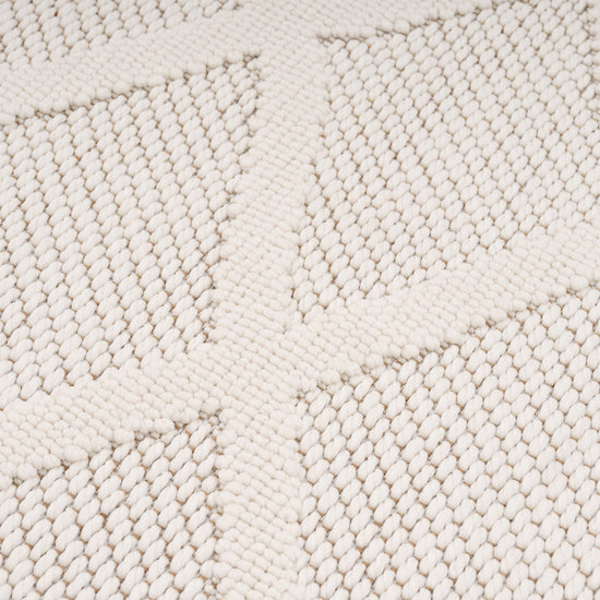 Cream Loop Pile Rug - Willow | Living Room Rugs | Kukoon Rugs Online