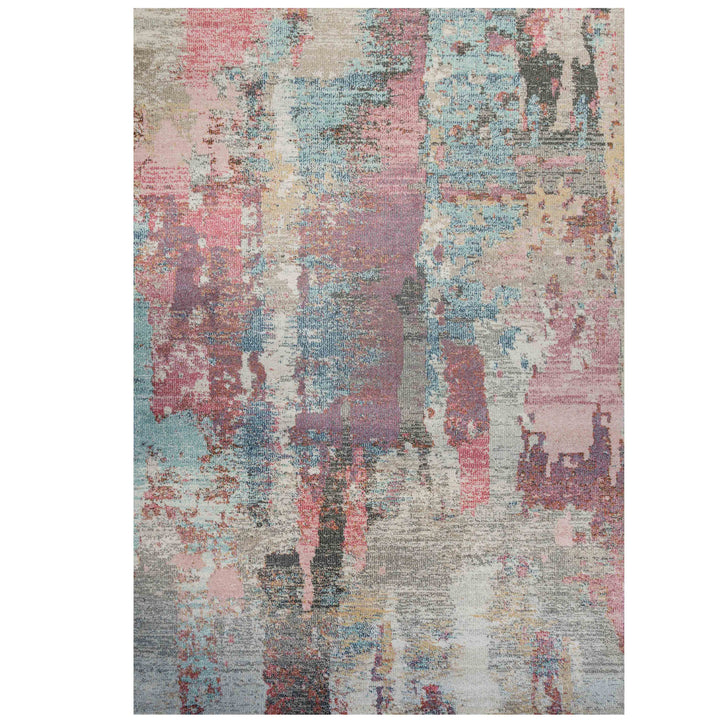 Soft Moroccan Colourful Living Room Area Rug - Atkin | Living Room Rugs ...