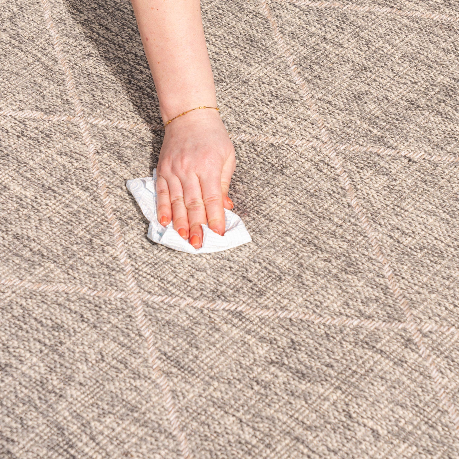 Neutral Trellis Outdoor Rug - Mahoni | Outdoor Rugs | Kukoon Rugs Online