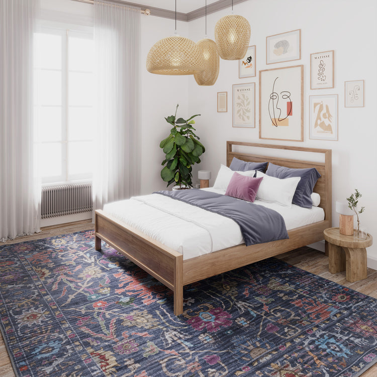 Soft Washable Wildflower Rug - Francine | Living Room Rugs | Kukoon ...