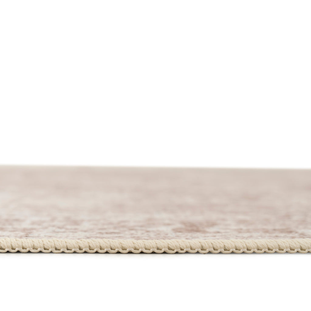 Washable Vintage Beige Rug - Isla | Living Room Rugs | Kukoon Rugs Online