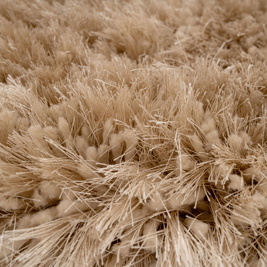 Plush Soft Cream Shaggy Area Rug - Zia | Shaggy Rugs | Kukoon Rugs Online